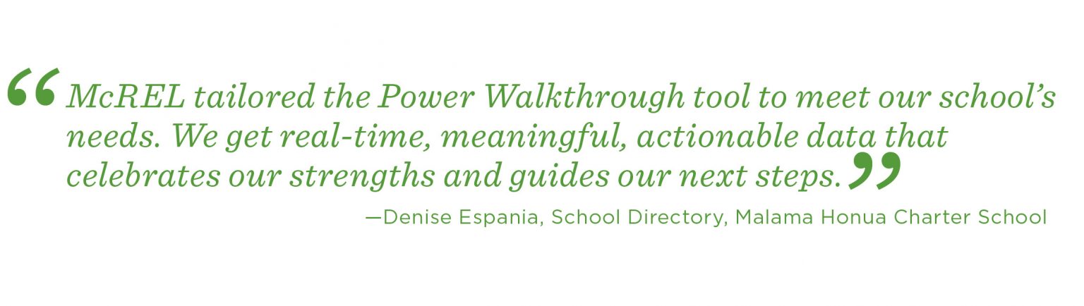 Power Walkthrough - McREL International