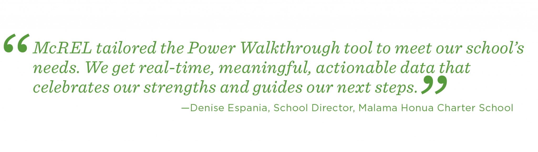 Power Walkthrough - The McREL Institute